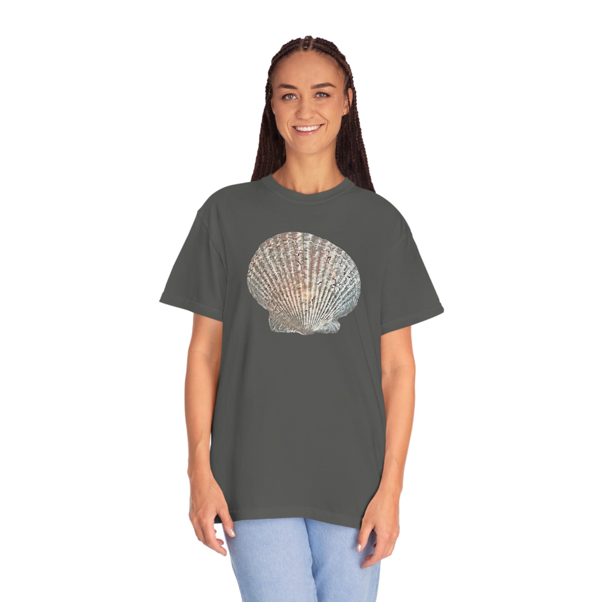 Comfort Colors Shell Tshirt, Seashell Tshirt, Beach Shirt, Tshirts ...
