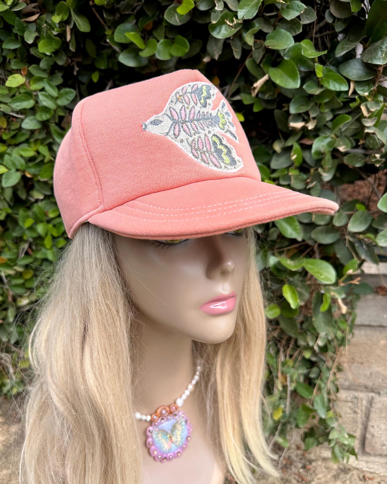 Embroided Boho Bird Baseball Hat for Women, Bird Hat, Trucker Hat Women ...