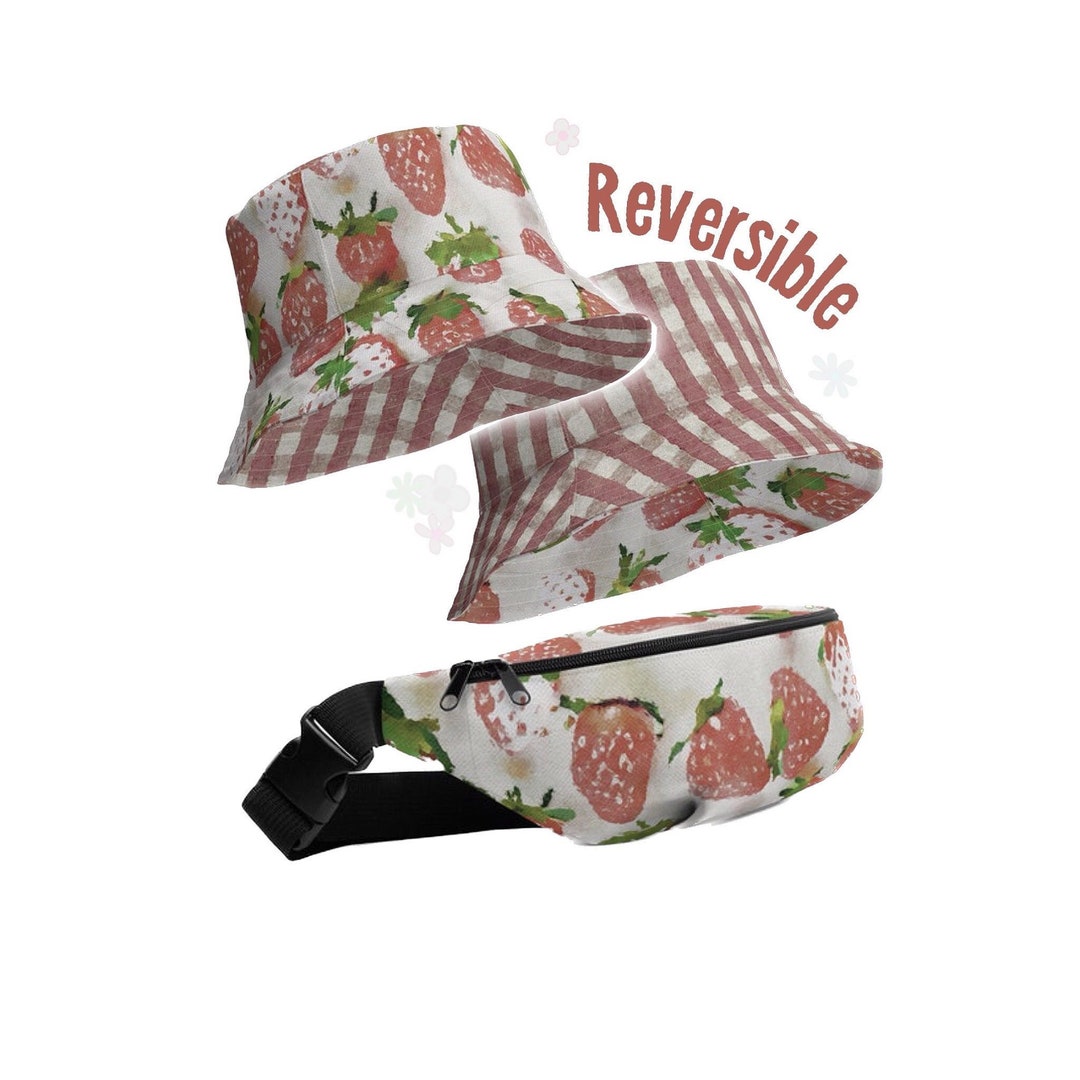 Strawberry Fanny Pack, Fruit Fanny Pack, Strawberry Bag, Fruit Bag ...