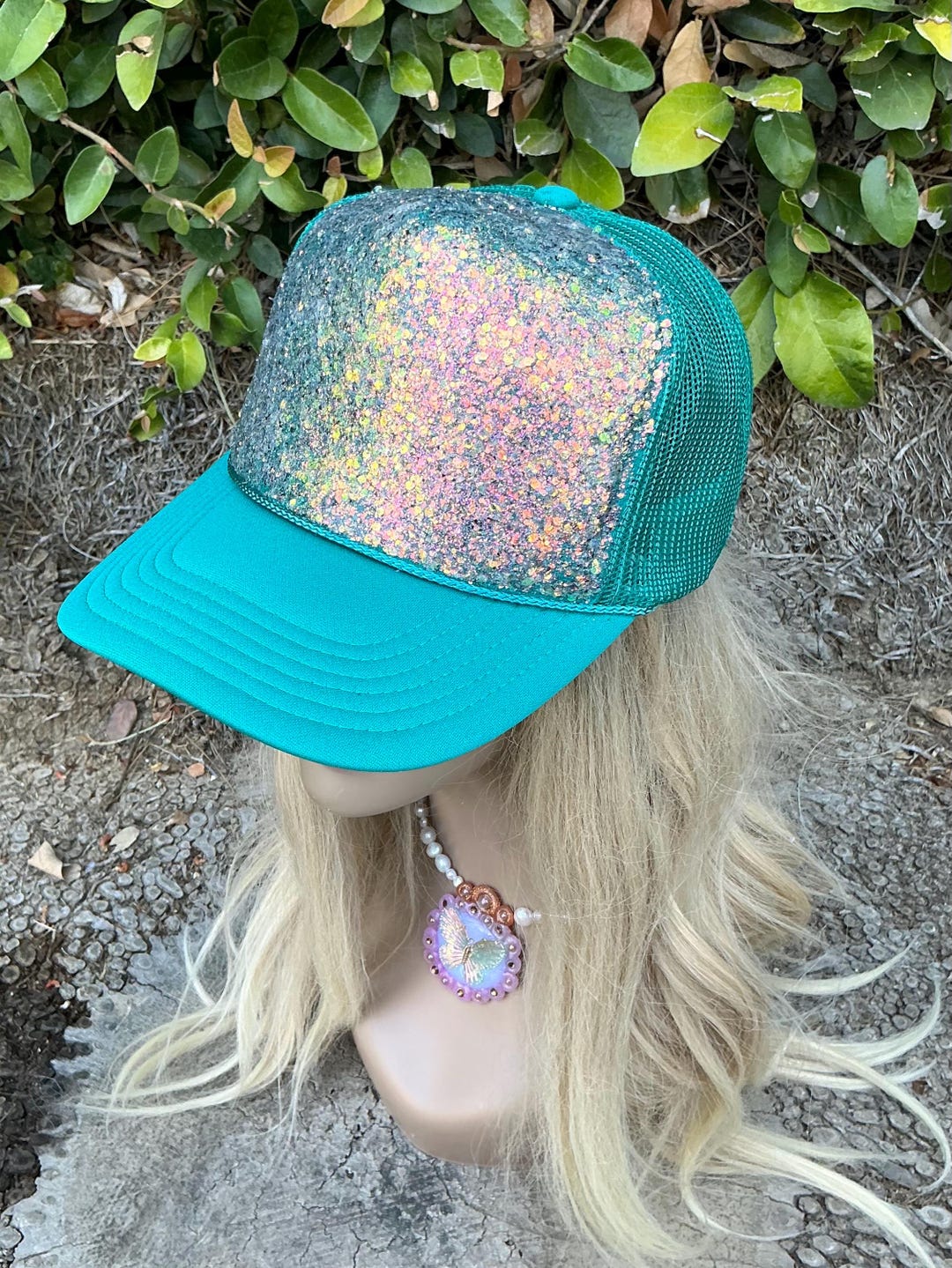 Glitter Trucker Hat, Trucker Hat Women, Glitter Hat, Baseball Hat Women ...