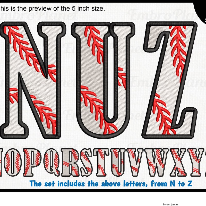 Baseball Letters - Etsy