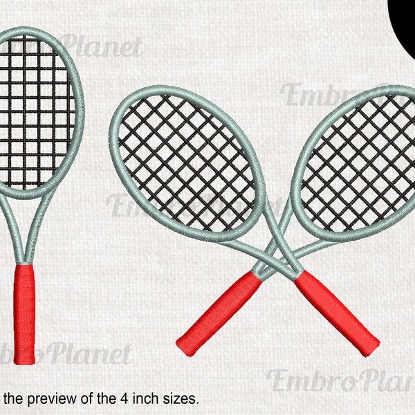Tennis Embroidery - Etsy