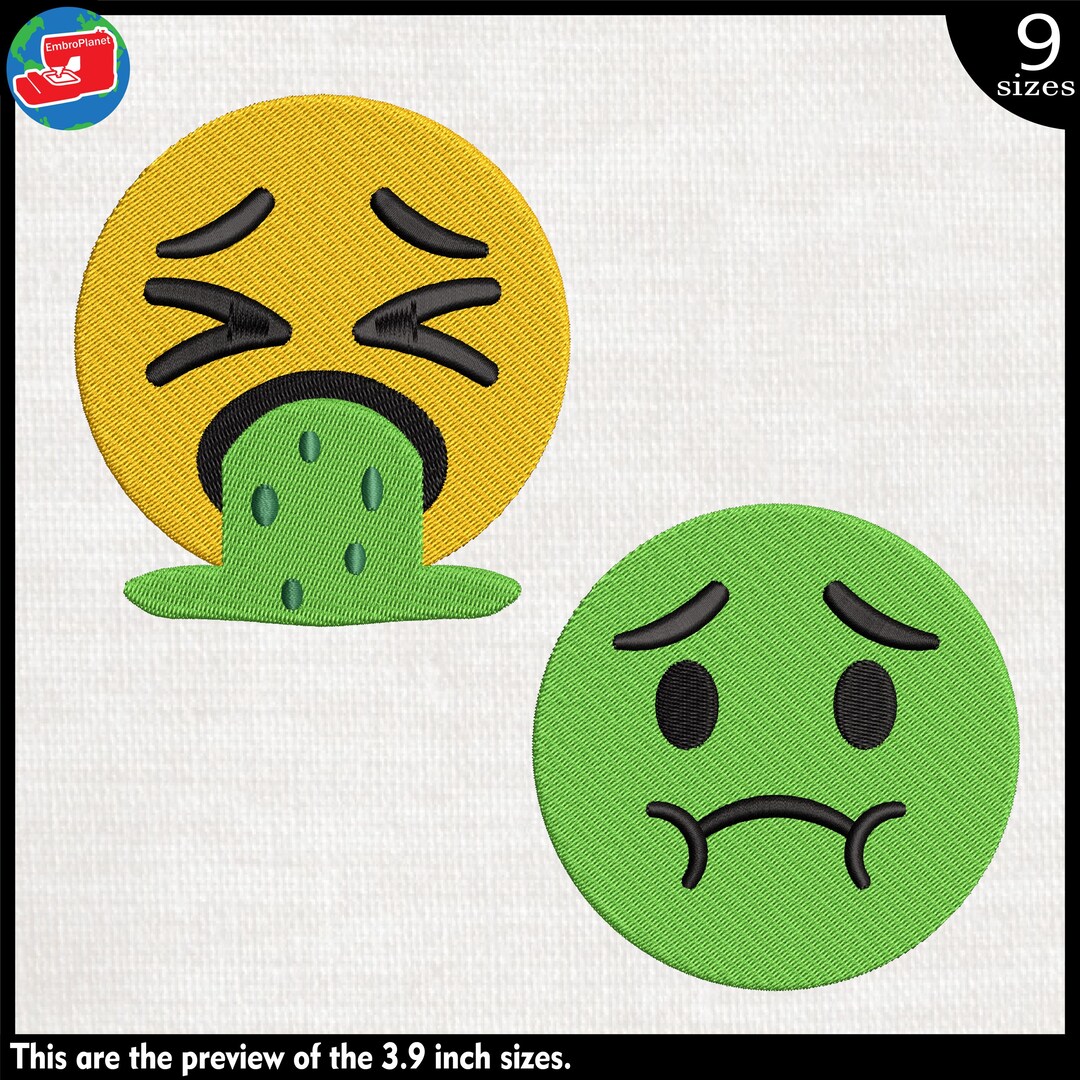 Gross Emojis - Embroidery Designs Files for Embroidery Machine 1947e - Etsy