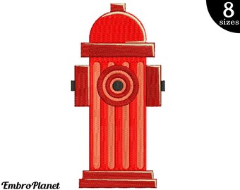 Fire Hydrant Embroidery Design - Etsy