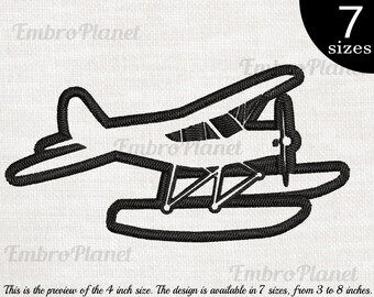 Plane With Floats Clipart / Cutting Files Svg Png Jpg Dxf Digital ...