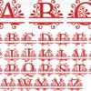 Split Letter Etsy