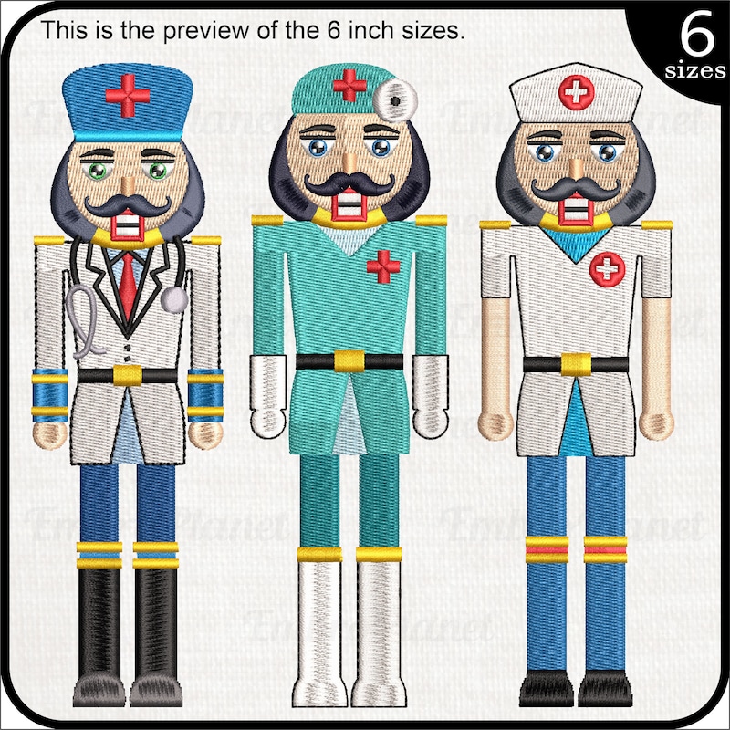 Nurse Nutcracker - Etsy