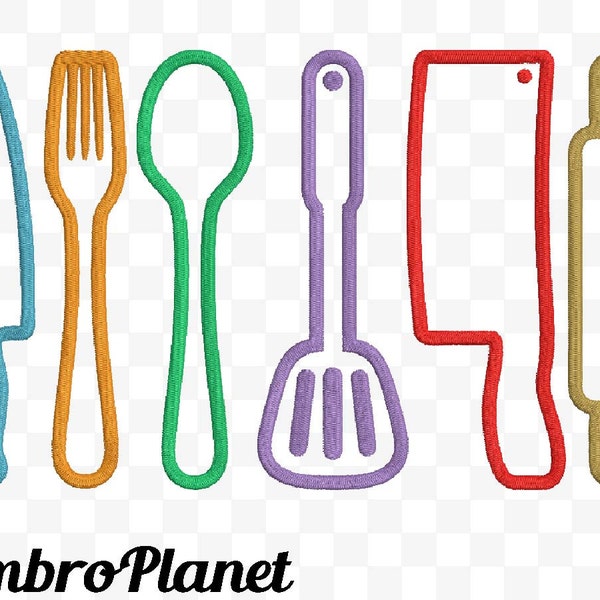 Machine Embroidery Designs Kitchen - Etsy