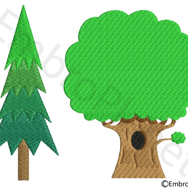 Fir Tree Design - Etsy