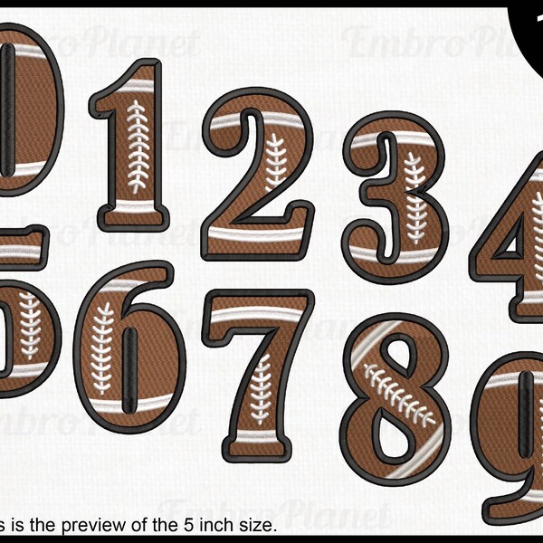 Embroidery Numbers - Etsy