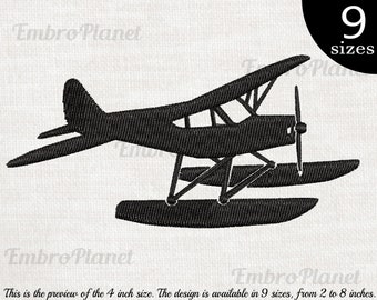 Plane With Floats Clipart / Cutting Files Svg Png Jpg Dxf Digital ...