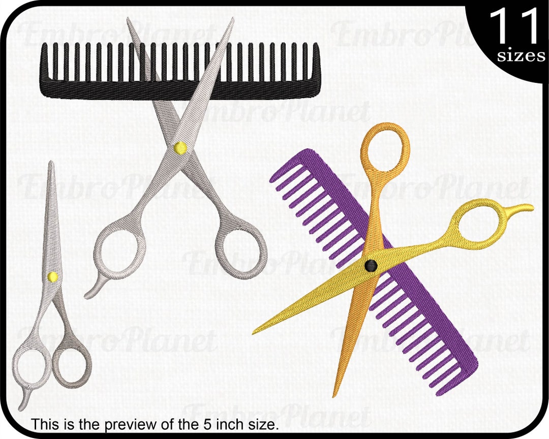 Scissors - Designs for Embroidery Machine Instant Download Digital ...