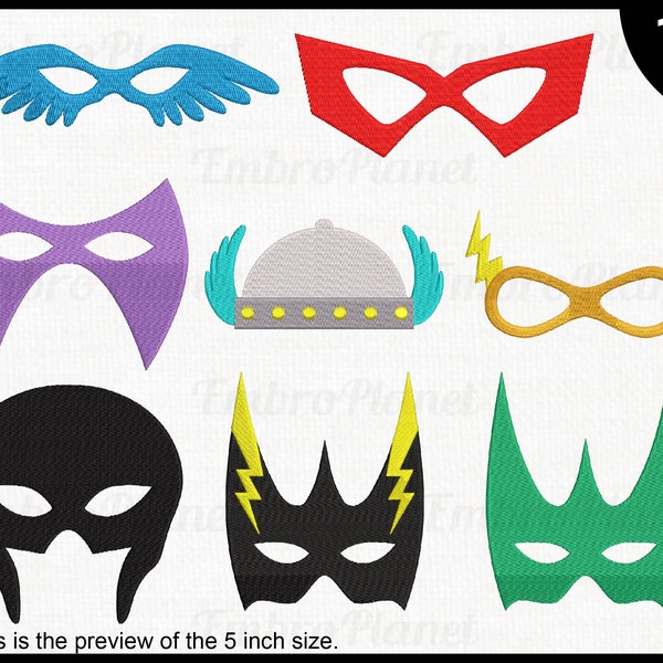 Superhero Masks - Etsy
