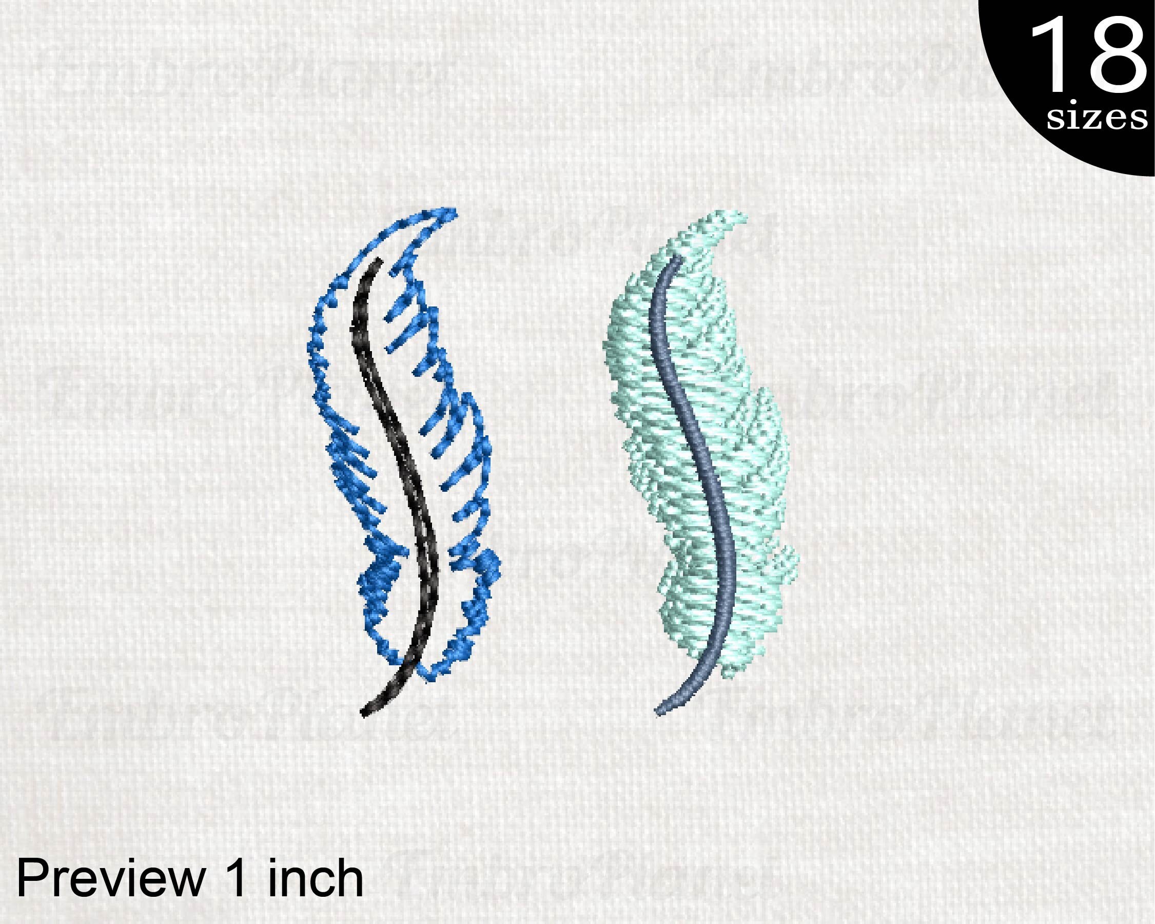 Angel Feathers Designs for Embroidery Machine Instant | Etsy