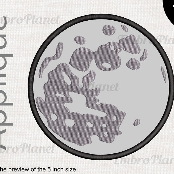 Planet Applique Embroidery - Etsy