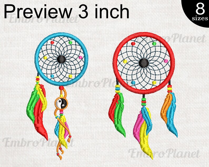 Dream Catcher Designs for Embroidery Machine Instant - Etsy