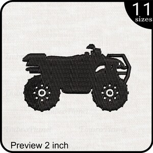 ATV - Design for Embroidery Machine Instant Download Digital ...