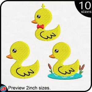 Cute Duck - Designs for Embroidery Machine Instant Download Digital ...