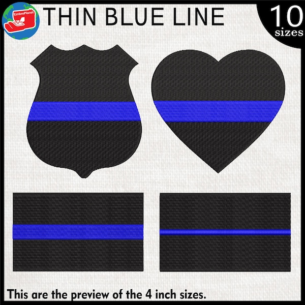 Police Embroidery - Etsy