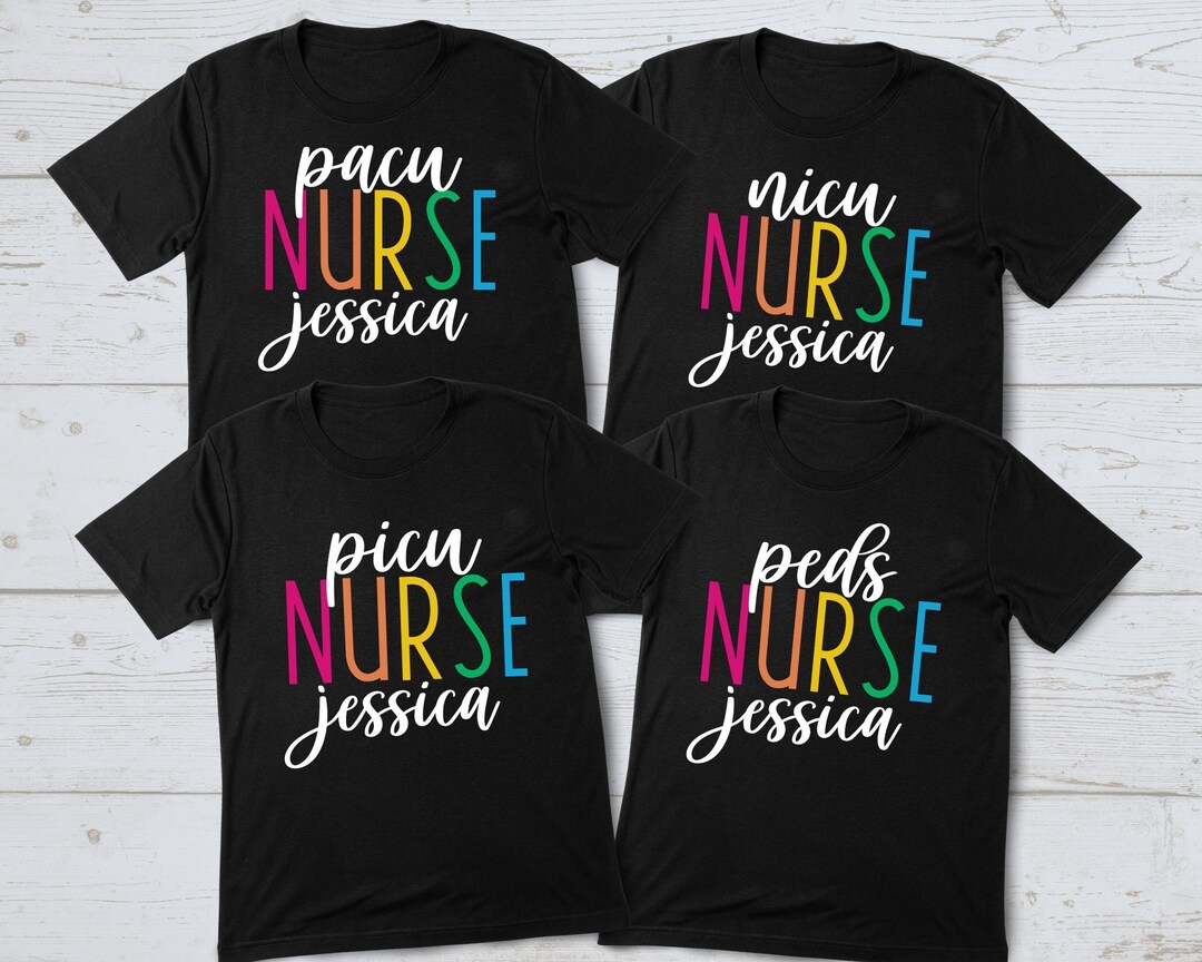 Custom Nurse Shirt, Medical Team Shirts, Personalized Nursing Shirt ...
