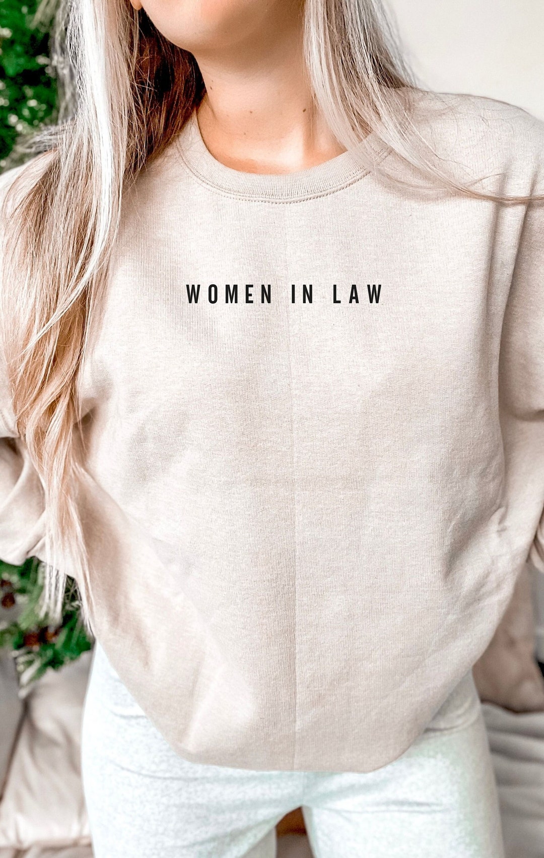 Women in Law Sweatshirt for Female Lawyer Graduation Gifts for Her Law ...
