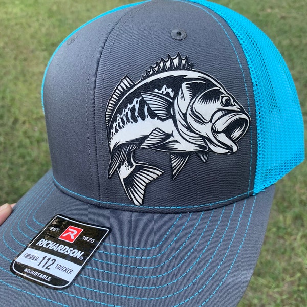 Bass Fishing Cap - Etsy