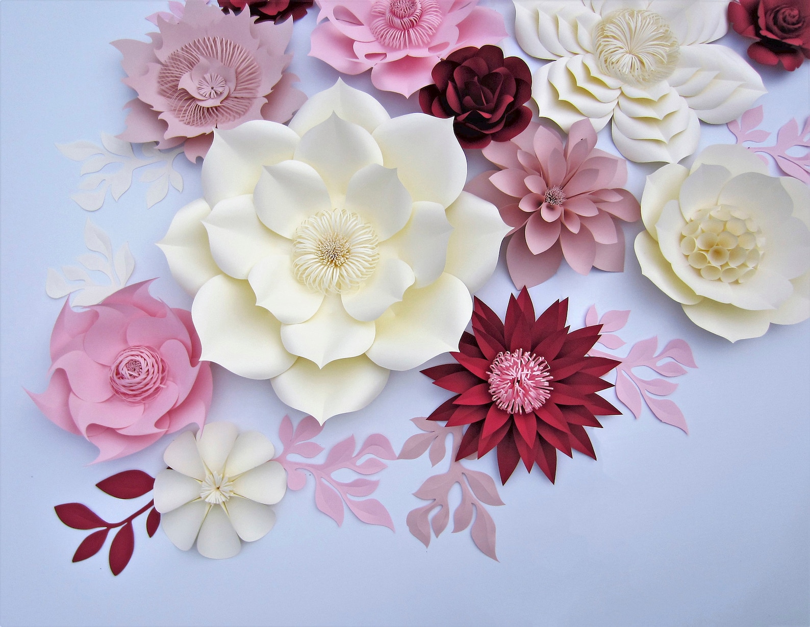 Giant Paper Flower Backdrop Large Paper Flowers Wedding - Etsy
