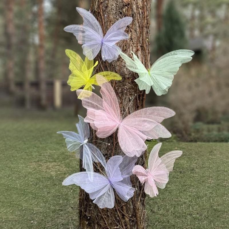 Organza Butterfly - Etsy