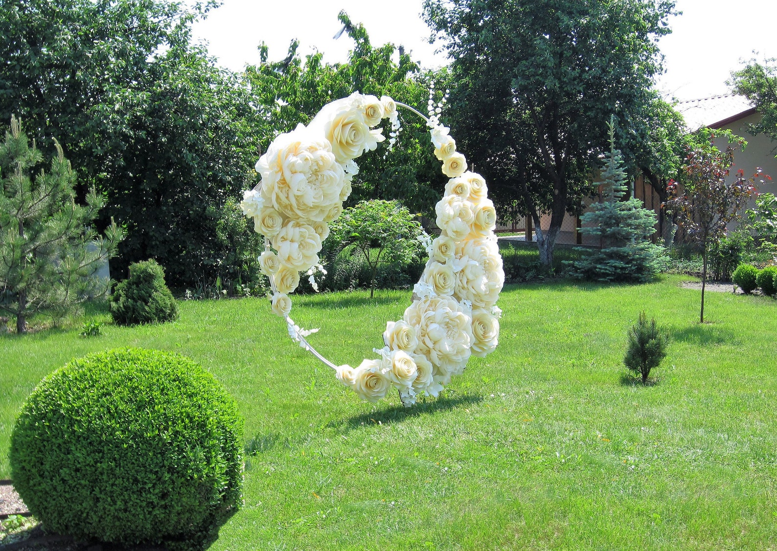 Wedding Arch Large Paper Flowers for Wedding Arbor | Etsy