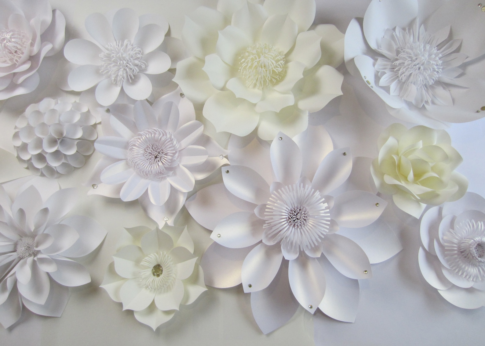 Giant Paper Flower Backdrop Large Paper Flowers Wedding - Etsy