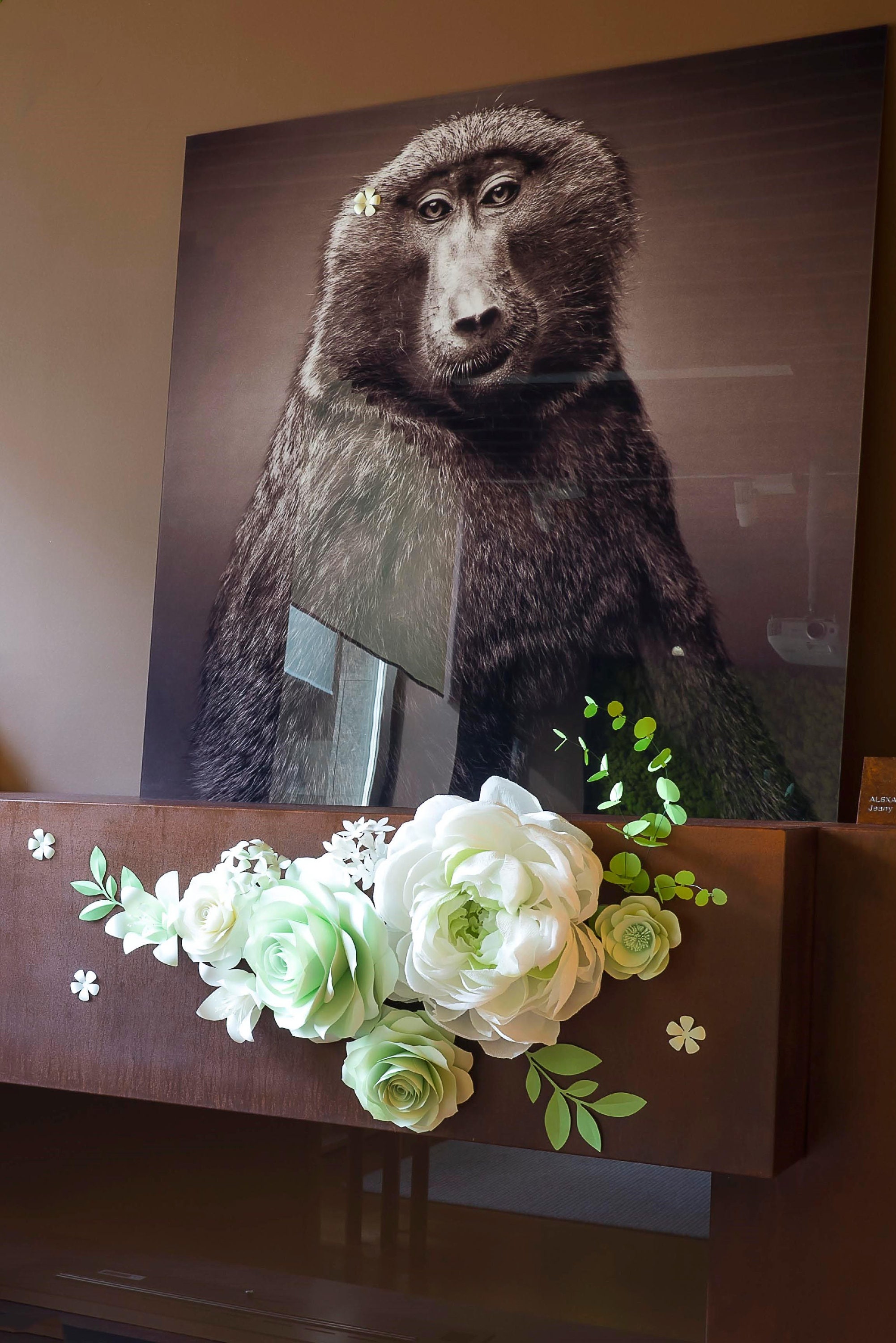 Luxury Paper Flower Wall Decor Set of Large Paper Flowers | Etsy