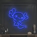 Сute Axolotl Neon Sign, Baby Axolotl Wall Lamp, Kawaii Axolotl, Axolotl Wall Art, Anime Neon ...