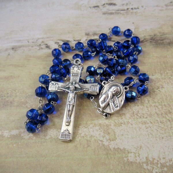 Rosary Our Lady of Tears - Etsy