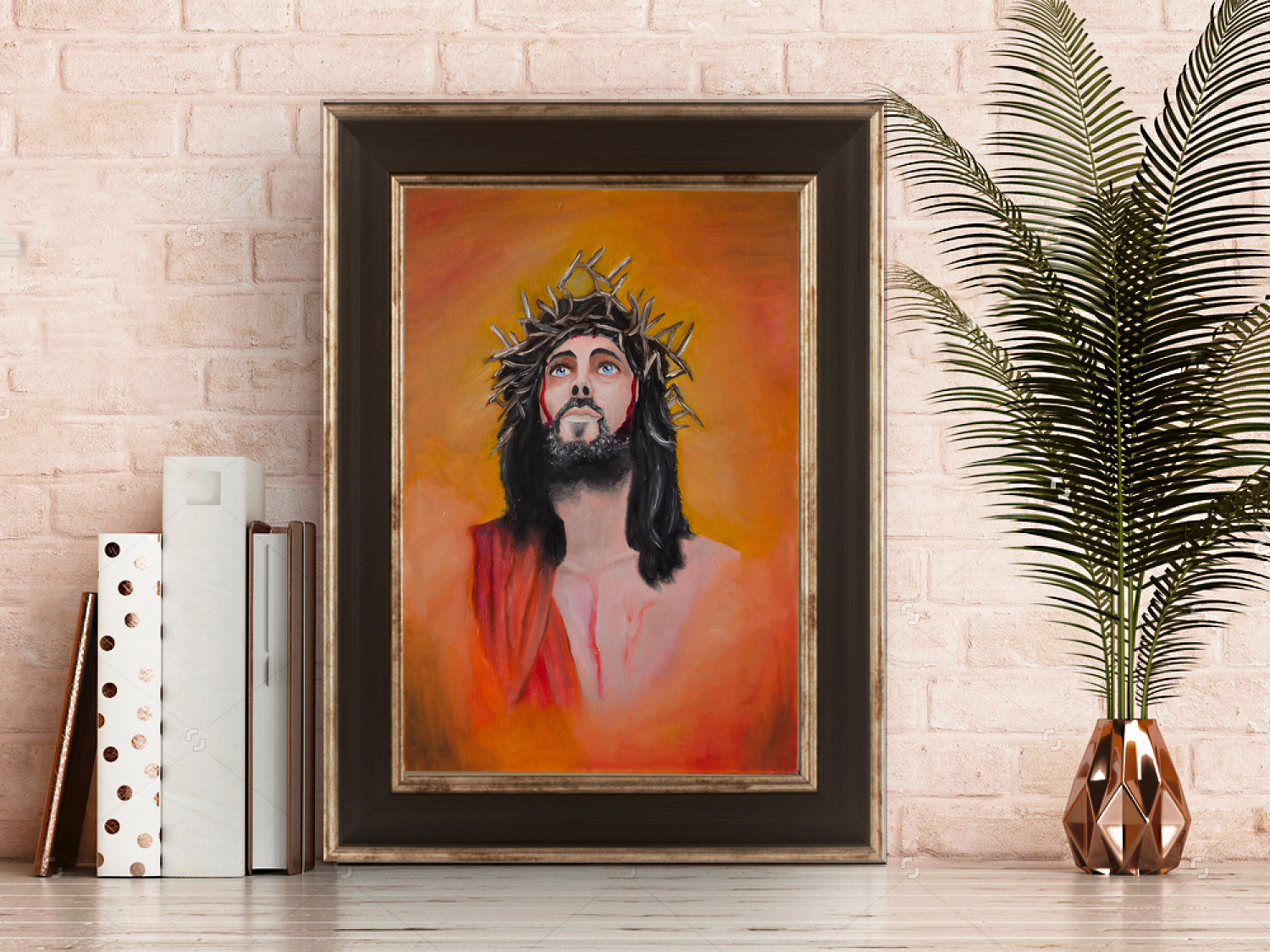 Religious Art Oil Canvas - Etsy