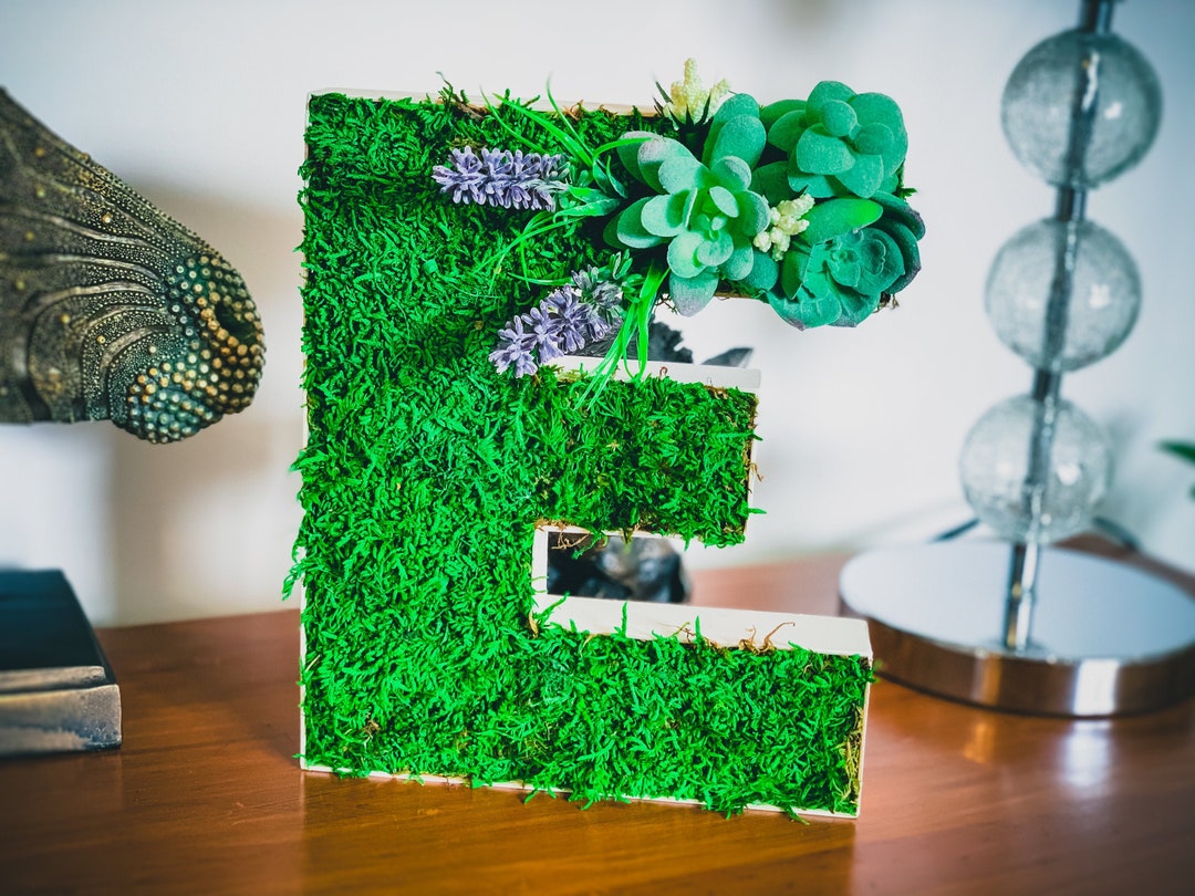 Moss Letters, Custom Moss Letters, Personalised Wedding Letters, Moss ...