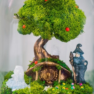 Hobbit Table Lamp, Bedside Lamp, Gandalf Miniature, Lord of the Rings ...