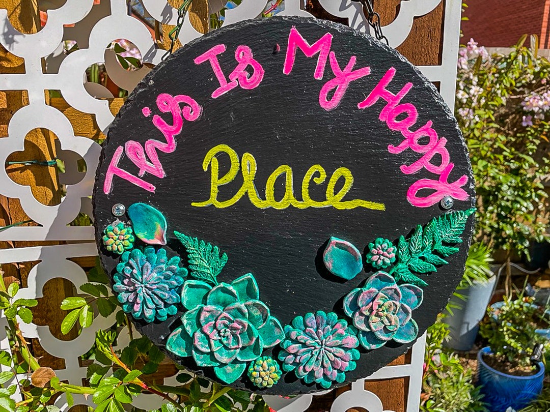 Personalised Garden Sign, Garden Decor, Garden Plaque, Garden Ornaments ...