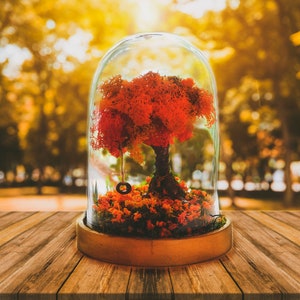 Autumn Terrarium, Autumn Home Decor, Autumn Leaves, Autumn Wreath ...