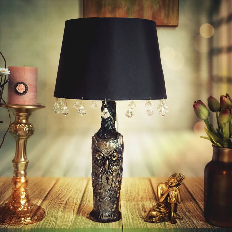 Owl Lamp - Etsy