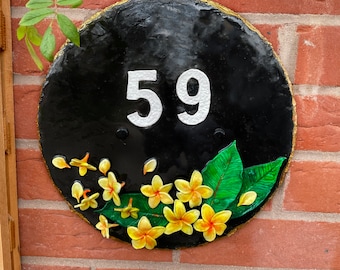 Slate House Number - Etsy