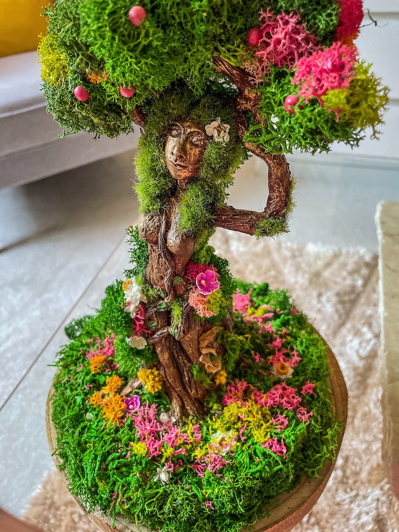 Mother Earth Figurine Mother Earth Statue Mother Nature | Etsy