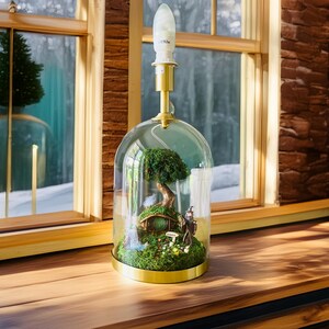 Hobbit Table Lamp, Bedside Lamp, Gandalf Miniature, Lord of the Rings ...