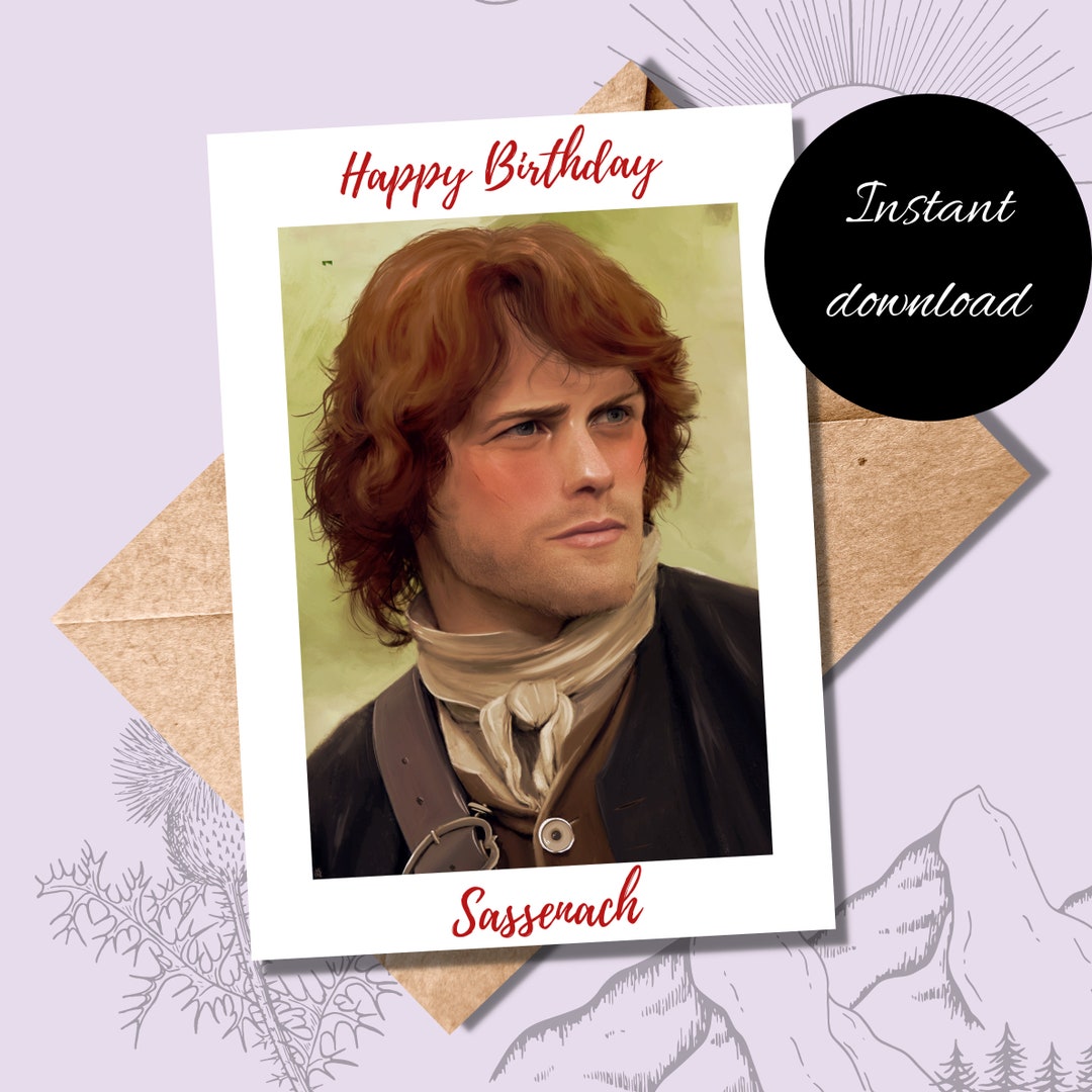 Jamie Printable Birthday Card / Gift for Her / Funny Birthday - Etsy