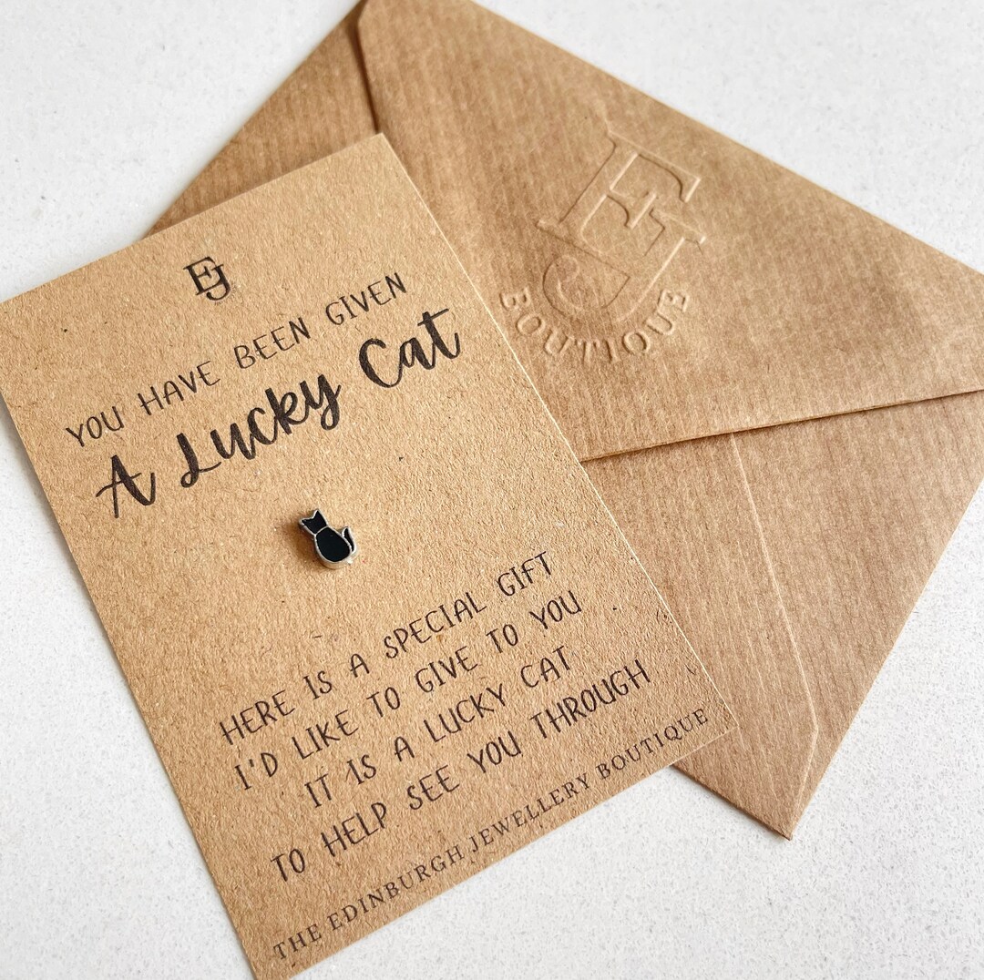 Tiny Lucky Cat Charm - Etsy UK