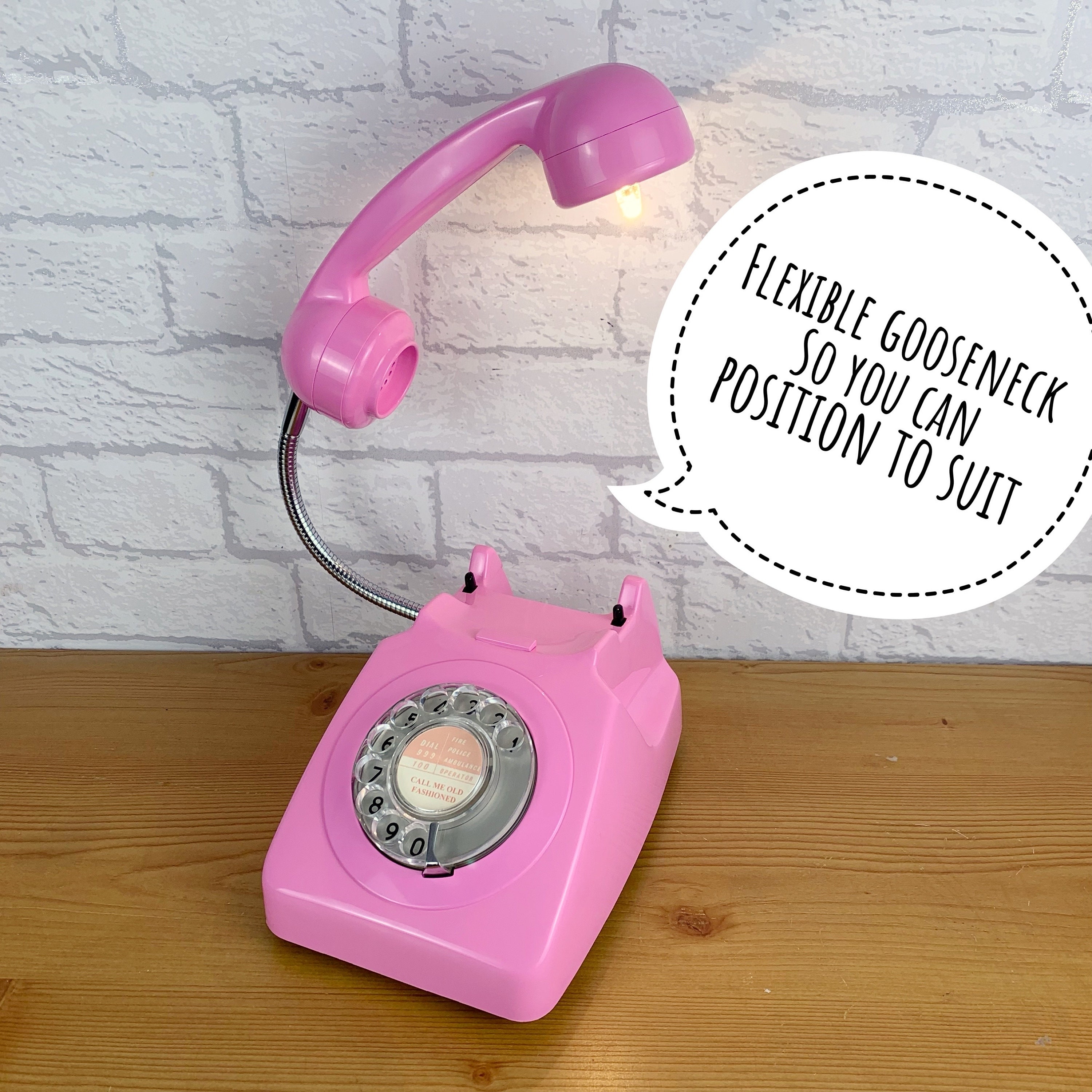 Pink Light, Pink Desk Lamp. - Etsy