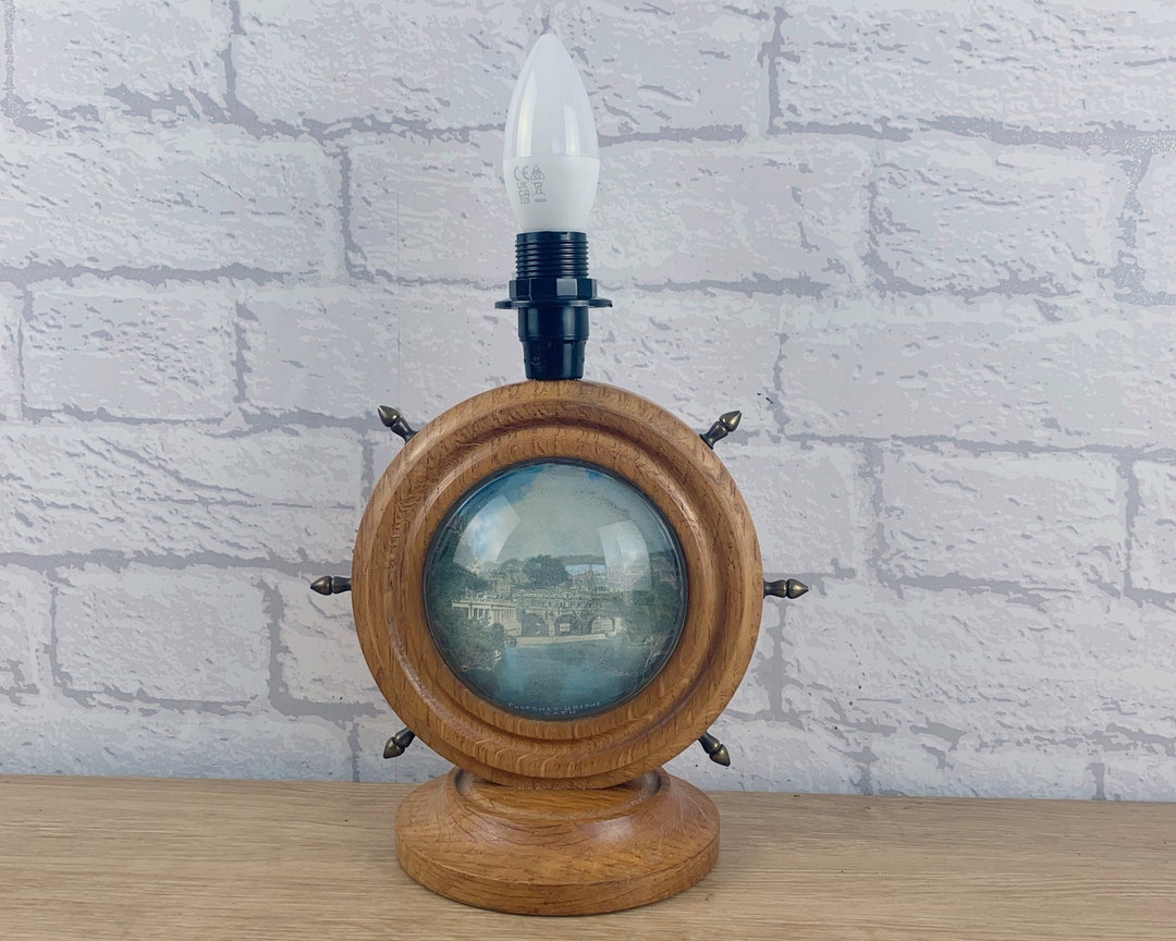 Lamp Base Vintage, Wood Lamp Base, Vintage Home Decor, Vintage Lighting ...