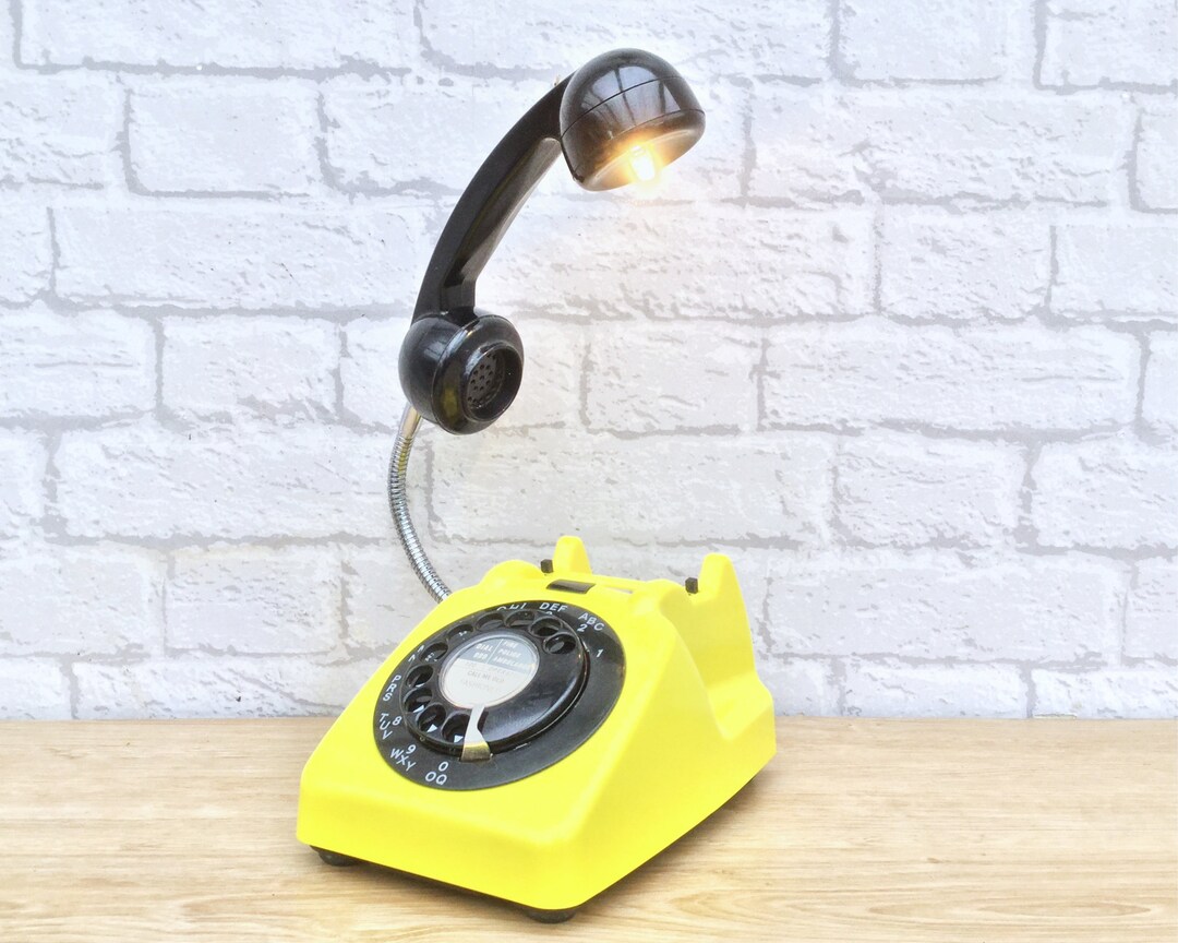 Yellow Desk Lamp, Quirky Office Lighting. - Etsy