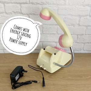 Pink Desk Lamp, Pink Lamp, Pink Office Decor, Pink Bedside Lamp, Home ...