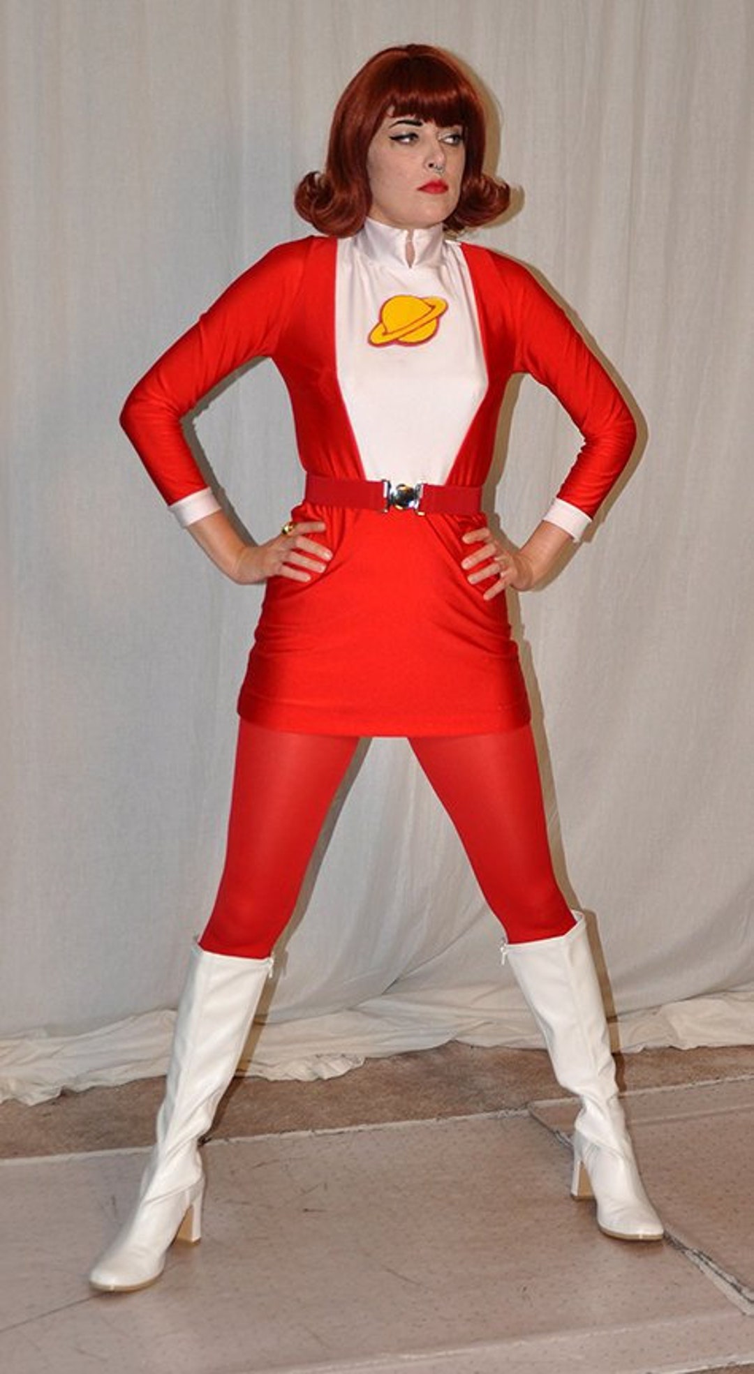 Saturn Girl Costume, Customized Saturn Girl Costume, Saturn Girl ...