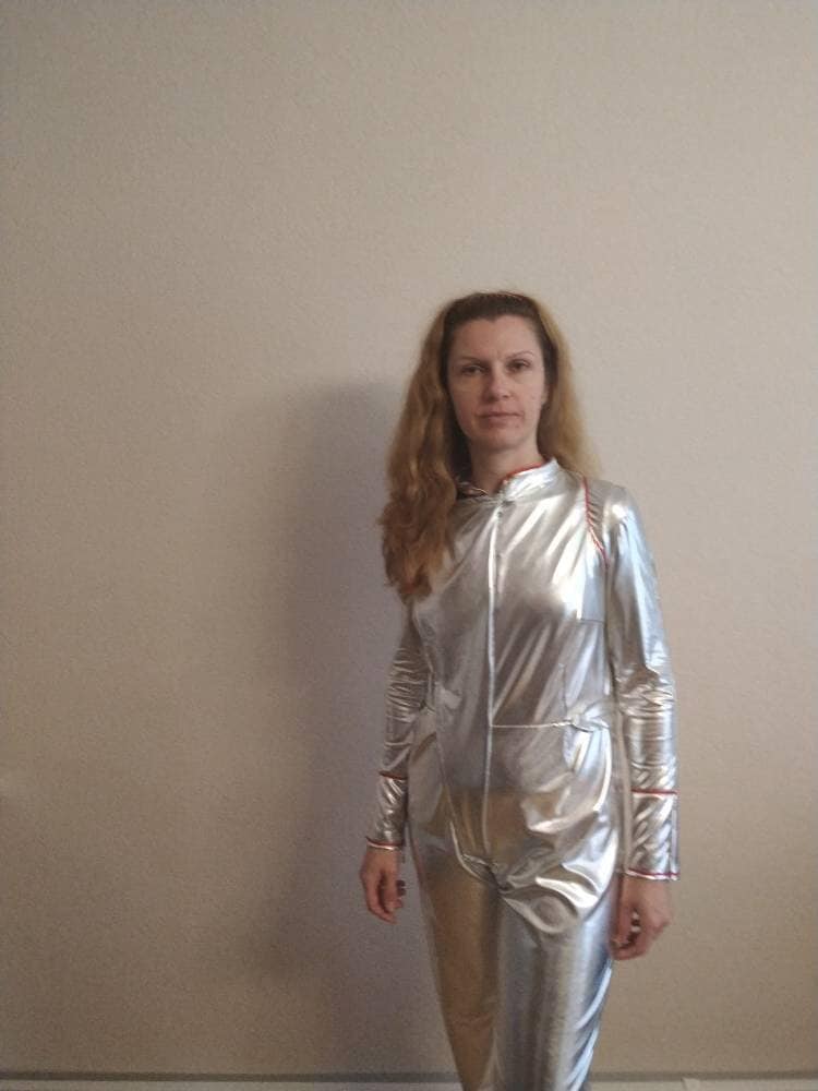 Lost in Space Cosplay Jumpsuit Space Costume Silver Overall - Etsy Israel